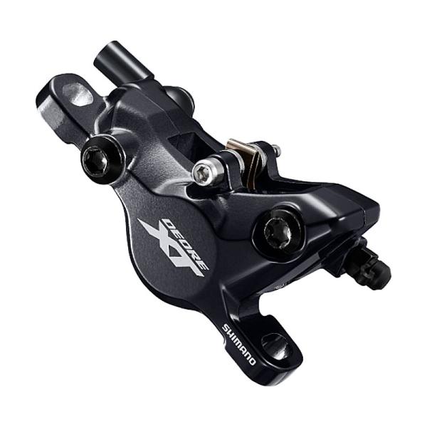 SHIMANO DEORE XT 油圧ディスクブレーキ BR-M8100 2ピストン ポストタイプ メタルパッド (フィン付き)SHIMANO DEORE XT 油圧ディスクブレーキ BR-M8100