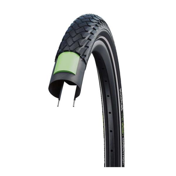 SCHWALBE シュワルベ マラソン 29x1.75/2.00, 700x50C(47/50-622) ワイヤービード ブラック リフレックス シティ・ツーリング タイヤMARATHON