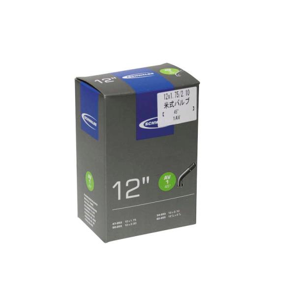 SCHWALBE シュワルベ チューブ #1 12x1.75/2.10 英・米・仏式バルブ高い気密性と耐久性を誇るブチルチューブ