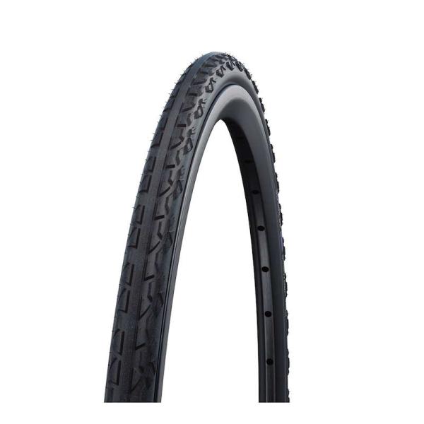 SCHWALBE シュワルベ ダウンタウン(車椅子用) 24x1.00(25-540) ワイヤービード ブラック タイヤDOWNTOWN