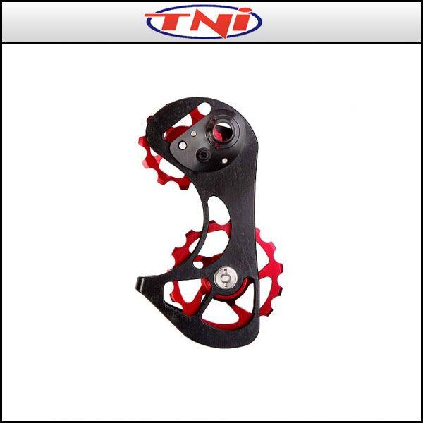 BERNERでお馴染みのビッグプーリー・ケージ。フレームをアルミにすることで価格を抑えることができました。UPPER：11ｔ　LOWER：15t （スチールベアリング）別売のフルセラミック・カーボンプーリーに変換するとさらに戦闘的に！シマノ...