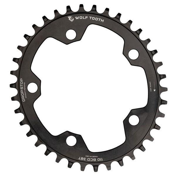 WOLF TOOTH ウルフトゥース Elliptical 110 BCD 5 Bolt Chainring 38T/40T/42T compatible with SRAM Flattopチェーンリング