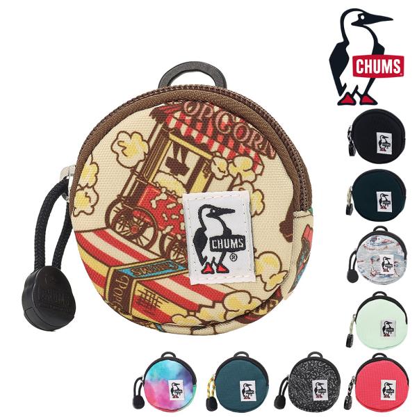 CHUMS(チャムス)のコインケース 小銭入れ商品:チャムス 財布 コインケース 小銭入れ ポーチ ケース CHUMS リサイクルラウンドコインケース CH60-3573 メンズ レディース キッズカラー:  1.ブラック,2.ネイビー,3...