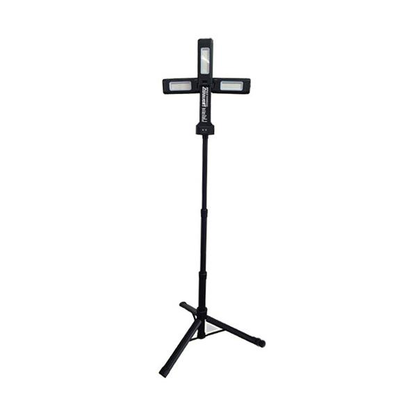 送料無料 ハタヤリミテッド キャスター付 スタンド ライト 省エネ フローライトタイプ 自在三灯式LEDライト ギドライト ZA-GL2000 ZEFULS(ゼフルス) 2000ルーメン 伸縮タイプ