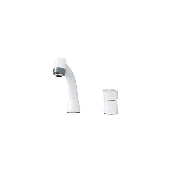 送料無料 水栓 混合栓 単水栓 水道 シャワー アサヒ衛陶 ハンドシャワー付シングルレバー混合水栓 QAA001 アサヒ衛陶