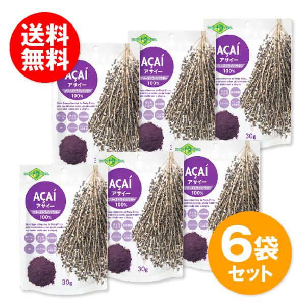 無農薬のオーガニックアサイーを収穫後24時間以内に冷凍保存し、その冷凍したアサイーピューレをフリーズドライ加工したアサイーパウダーです。日本国内での低温・真空下で乾燥させるフリーズドライ加工により酸化を抑え、アサイーパウダーにおいて日本で初...