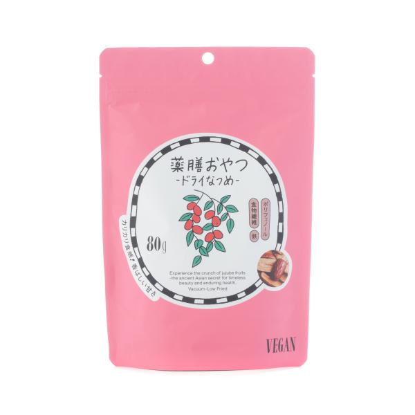 「ちょっと甘いモノが食べたい」 そんな時ありませんか？間食を健康的にしたい方にぴったり！ちょっとしたギフトにも♪1日6〜10粒を目安にお召し上がりください。■なつめとはアジアのスーパーフードとして大注目。鉄や葉酸、食物繊維が多く含まれ、カル...