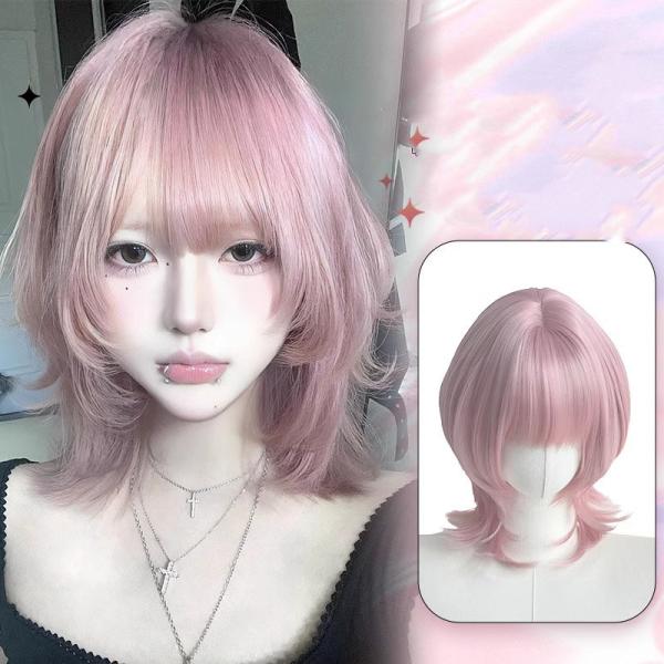 [ セット内容 ]ウィッグ/ヘアネット記載のないアクセサリー、小物等は付属されません。[ カラー ]ピンクゴールド[ 素材 ]耐熱ファイバー[ サイズ ](cm)フリーサイズ/アジャスター有り（調整可能）※表記寸法と実寸値の多少の誤差はご容...