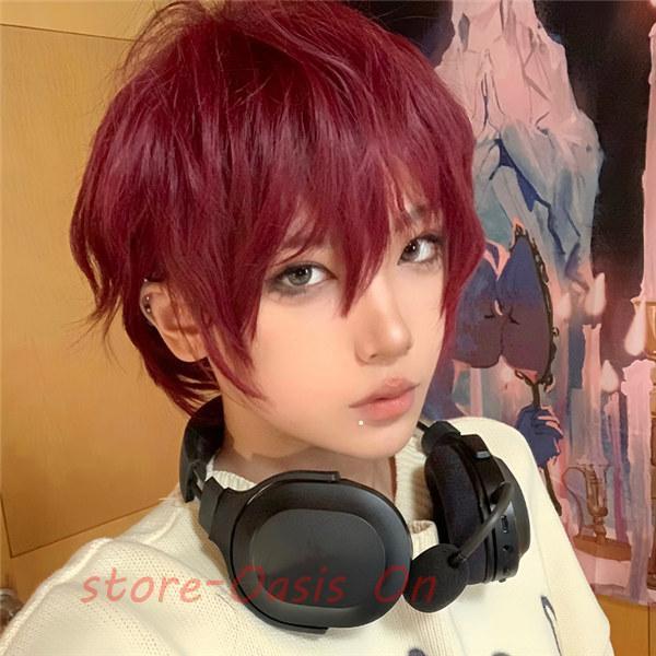 [ セット内容 ]ウィッグ【※こちらの商品は、個人差等ございますので、商品ご到着後、お客様ご自身より手くしやカット等多少の調節が必要な場合もございます。】「記載のないアクセサリー　小物等は付属しません」[ カラー ]レッド[ 素材 ]高温耐...