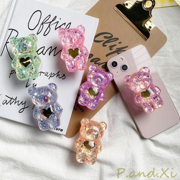 モチーフ素材：アクリル樹脂※iPhoneケース/携帯ケースに貼り付けて使うスマホグリップです。※スマホグリップのみの販売となり、ケースの付属はございません。※海外輸入品の為、細かいキズ?汚れがある場合がございます。※商品画像はお客様のディス...