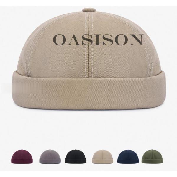 ロールキャップ 夏 つば無し フィッシャーマンキャップ メンズ レディース ロゴ 帽子 キャップ ハット レトロ ヴィンテージ素材：綿★中国製※ご利用のモニターにより、環境や光の加減によって、若干色が異なるがございます。予めご了承くださいま...