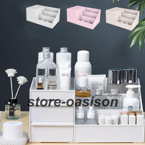 材質：PP重量：約550g●大容量・収納力抜群幅34.5cm、高さ16cm、奥行21.3cm、バラバラになりやすいメイク用品をきれいに収納できます。収納後の中身が一目瞭然、整理しやすくて忙しい朝もメイクグッズがサッと取り出しやすいから、メイ...