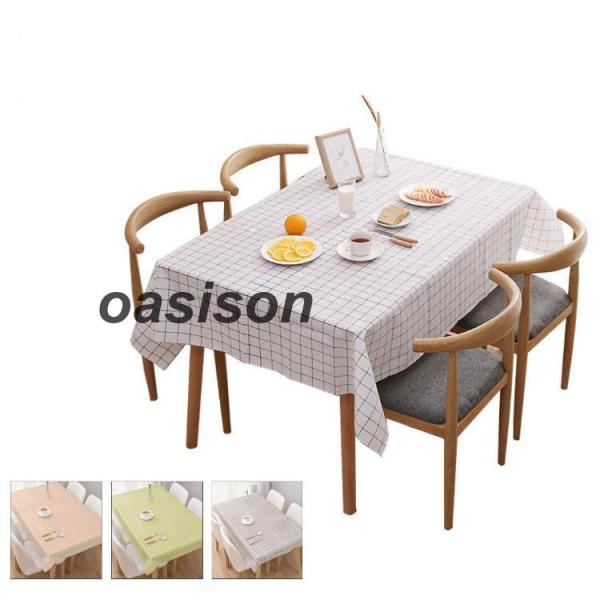 ■ 品名:テーブルクロス■ 素材:PVC■ カラー：全6色■ サイズ：90*137             137*137             137*150             137*180             137*20...