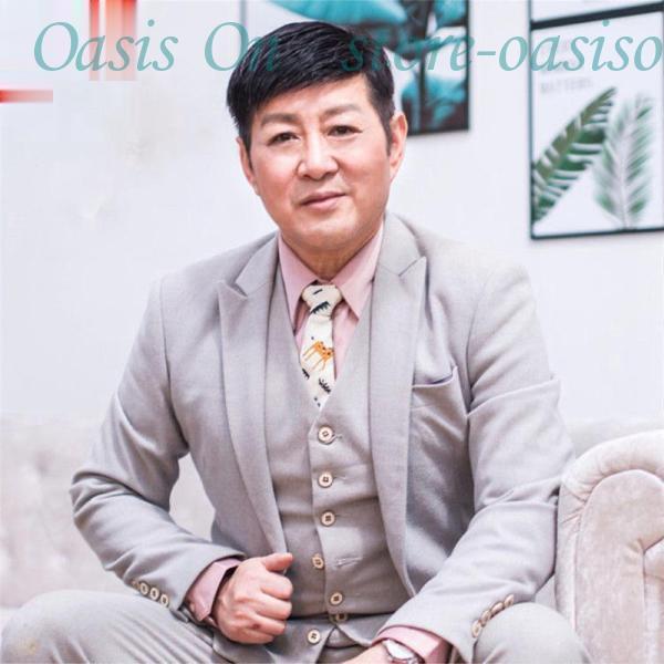 【品名】：メンズウィッグ【カラー 】：全1色【ネットサイズ】：16×18CM【素材】：人毛【産地】：中国検索ワード：ウィッグ ロング ショート　フルウィッグ 部分ウィッグ　つけ毛　グラデーション ウイッグ カール ウェーブ 自然 セミロング...