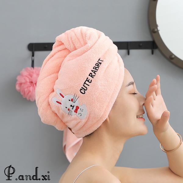 大人用のタオルキャップですお風呂上りやプール後の濡れた髪を乾かすのにとても便利です。【サイズについて】65*25cm【素材について】綿、ポリエステル