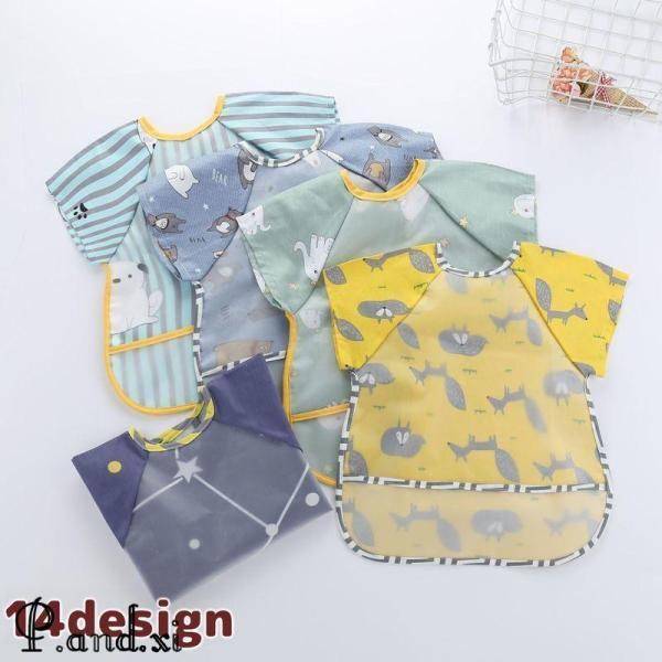 マジックテープで着脱がしやすく、防水もバッチリ?デザインが豊富なベビー用のお食事エプロンです。【サイズについて】画像をご参照ください。【素材について】綿混【カラーについて】生産ロットにより柄の出方や色の濃淡が異なる場合がございます。お使いの...