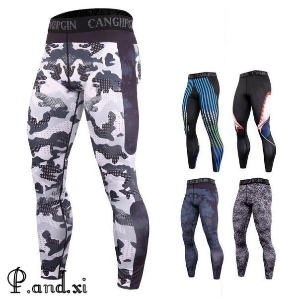 コンプレッションウェア メンズ タイツ ロング 着圧 加圧 サポートアンダーウェア スポーツ トレーニング ランニングウエア[素材]伸縮性に優れた速乾素材(ポリエステル、ポリウレタン)[原産国] 中国※イメージ画像にて着用していますシャツや...