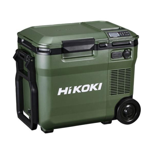 送料無料 工機ホールディングス HiKOKI 18V-14.4V コードレス冷温庫 コンパクトタイプ フォレストグリーン マルチボルトセット品 暑さ対策用品 ポータブル冷蔵庫 18V-14.4V コードレス冷温庫 コンパクトタイプ フォレス...
