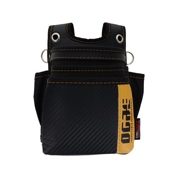 DBLTACT 工具ケース 腰袋 ツールケース ドライバーケース 大工道具 工具差し DIY DBLTACT OGRE 腰袋 小型3段 OG-03S【数量限定】