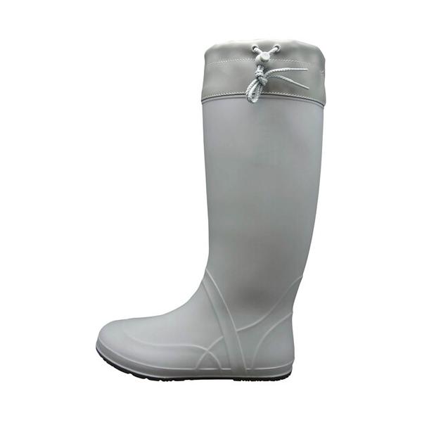 送料無料 福山ゴム工業 作業靴 農作業用 暑熱対策長靴 ノーカーズ(Nokeres) #008 クールグレー Mサイズ 福山ゴム工業 カバー付