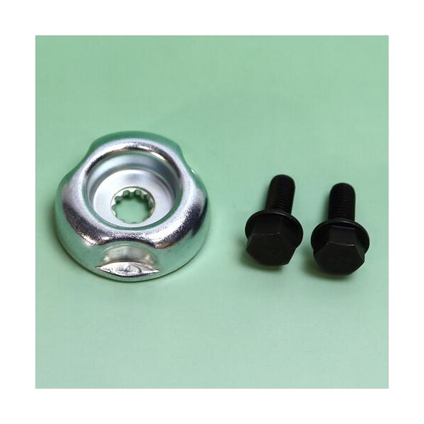 マキタ makita 草刈機  純正 部品 刃押金具 左ネジ 左ボルト 締付ボルト 一体型安定板(刃押え金具) 刃押え金具+締付けボルトセットD 充電式草刈機 MUR015GRM/MUR015GWA/MUR015GZ用 マキタ(makita...
