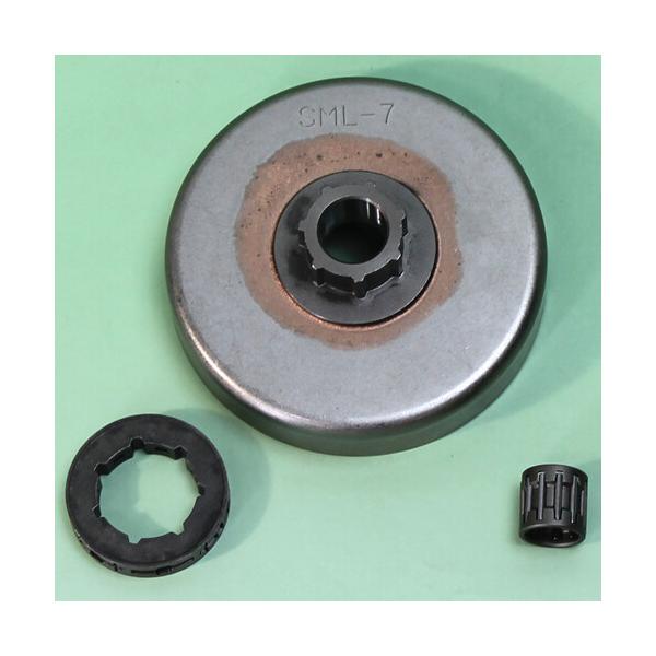 送料無料 やまびこ YAMABIKO チェンソー用 純正部品 消耗部品 クラッチドラム・ベアリングセットD 21BPX リム式 新ダイワ(shindaiwa) チェンソー E2050D/E2050DS/E2050GD/E2050GDS用 や...