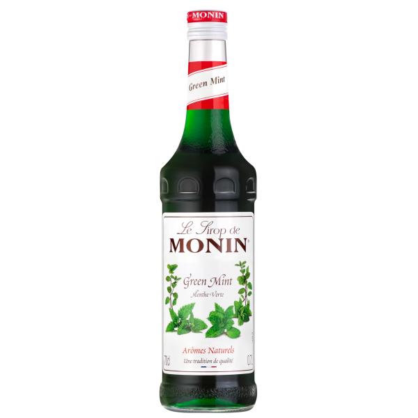 モナン グリーンミント シロップ 700ml ・香草・薬草・花・茶系・高級シロップ