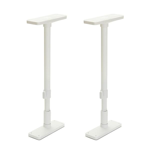 HEIAN SHINDO 家具転倒防止ポール L マットホワイト 取付高さ50~75cm 耐圧200kg UEQ-50W 平安伸銅工業 ・【サイズ】幅7×高50~75×奥行21cm 【取付高さ】50~75cm 【入数】2本・【材質】〈パイプ...