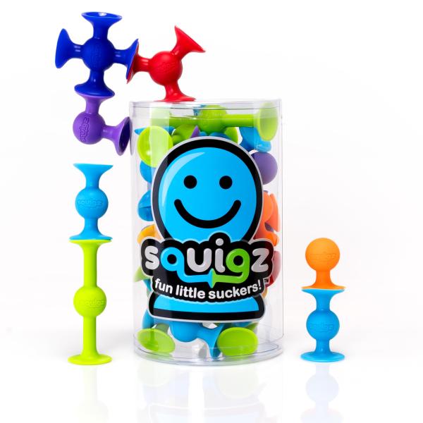 ファットブレイン(Fat Brain Toys) 吸盤おもちゃ お風呂 スクイグズ スターター セット FA088-1 正規品 ・お風呂でも遊べるスクイーズトイは、壁に貼り付けたり、お湯に浮かべてみたり、お風呂嫌いなお子さまも毎日のバスタイ...