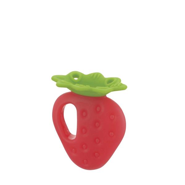 リッチェル(Richell) 歯がため もちもちいちご(ケース付) ・[商品サイズ] 6.9×4.7×9H(cm)・[対象] 3ヶ月 ~・[製造国] 中華人民共和国・お洒落で可愛いシリコーン歯がため