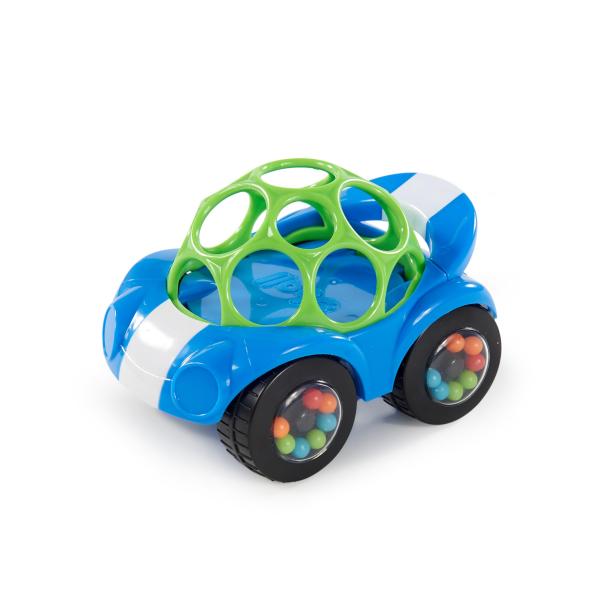 ブライトスターツ Bright Starts Oball ラトル&amp;ロール【6ヶ月~】スポーツカー ベビーカー用おもちゃ 車 歯固め ガラガラ 出産祝い ブルー 81559 ・Bright Starts (ブライトスターツ )は赤ちゃ...