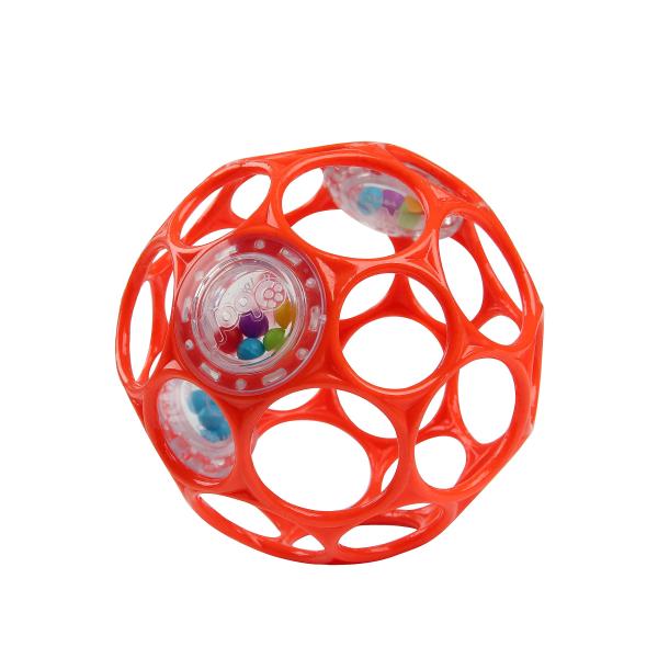 ブライトスターツ Bright Starts Oball オーボールラトル【0ヶ月~】ベビーカー用おもちゃ 歯固め ガラガラ ソフトボール 出産祝い レッド 11487 ・Bright Starts (ブライトスターツ )は赤ちゃんを笑顔に...