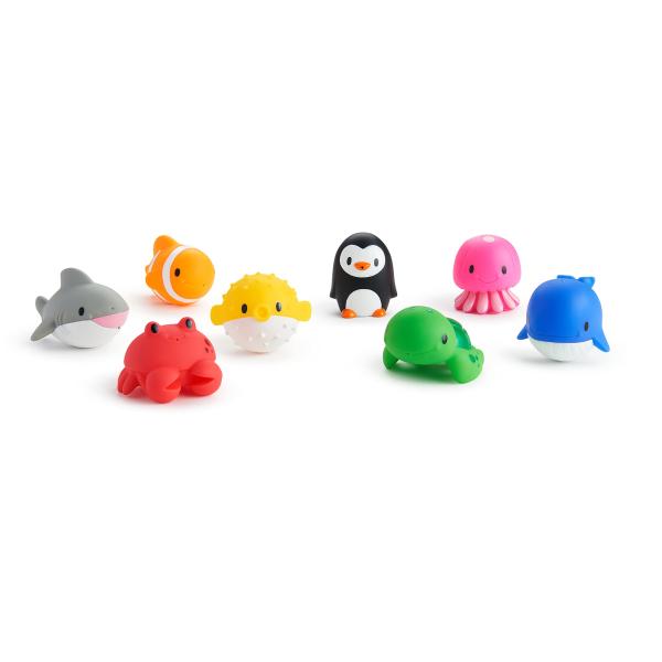 munchkin マンチキン ぷかぷか水でっぽう オーシャン 8個セット お風呂 プール おもちゃ 水遊び TYMU18004S ・セット内容: 海の生き物をモチーフにした8個セットで、バラエティ豊かな水遊びが楽しめます・使用場所: お風呂...