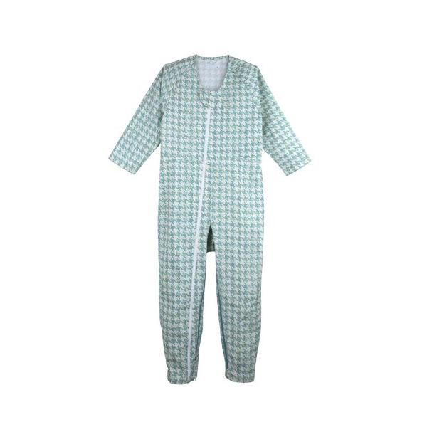 ANGEL(エンゼル) コンビネーション2 フルオープン型 オールS チドリグリーン LL [介護パジャマ] ・内容量:1着・商品サイズ (幅×奥行×高さ) :290×430×40mm・材質:ポリエステル65%・綿35%