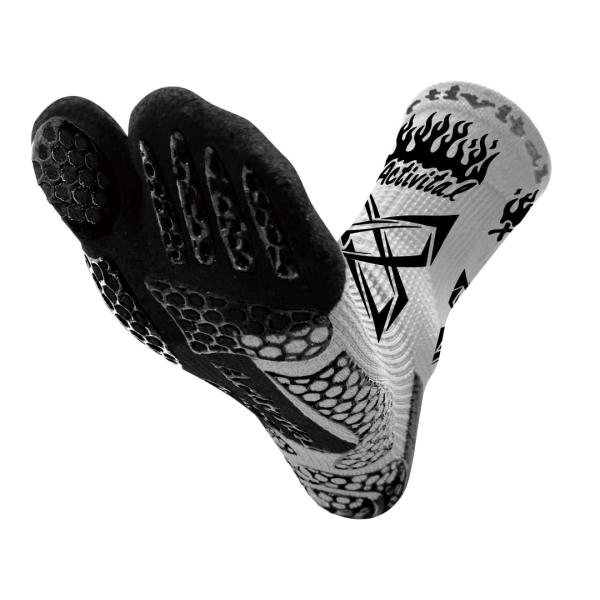 [Activital] アクティバイタル XTREME S-M 22.5-25.5cm ホワイトXブラック ・250名以上のプロスポーツ選手が愛用するサポートソックス。・【効果】特許取得の編み製法によりテーピング理論で足首をサポート。・【材...