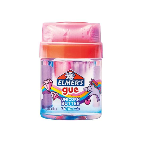 ELMER'S エルマーズ ミキシンググー ユニコーンバター スライム 236ml プリメイドスライム 2164727 ・【APマーク認定】アメリカの安全規格に適合したAPマーク認定。対象年齢：6歳以上（ELMER'S スライム作りにご使用...