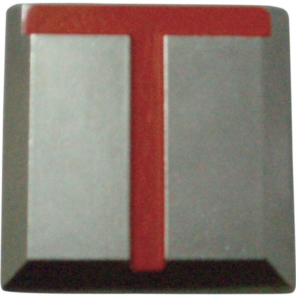 TRUSCO(トラスコ) クリアーライン 貼付式 5枚入 TCL-3 ・厚み(mm):5・横(mm):50・縦(mm):50・質量(g):120