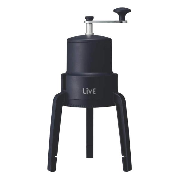 ドウシシャ 氷かき器 手動 LivE 【かちわり手動かき氷器】 収納袋付き 製氷カップ付き ブラック IS-D-20BK ・コンパクト設計で収納袋付き。キャンプやバーベキューなどにおすすめ。・刃の高さ調節機能で氷の粗さが調節出来ます。・市販...