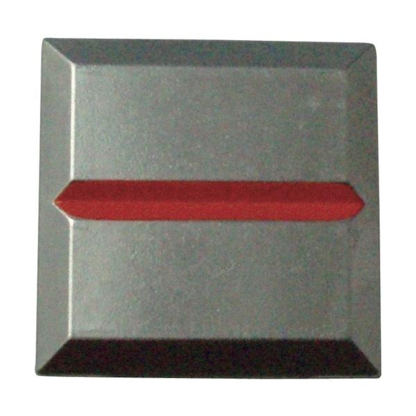TRUSCO(トラスコ) クリアーライン 貼付式 5枚入 TCL-2 ・厚み(mm):5・横(mm):50・縦(mm):50・質量(g):120
