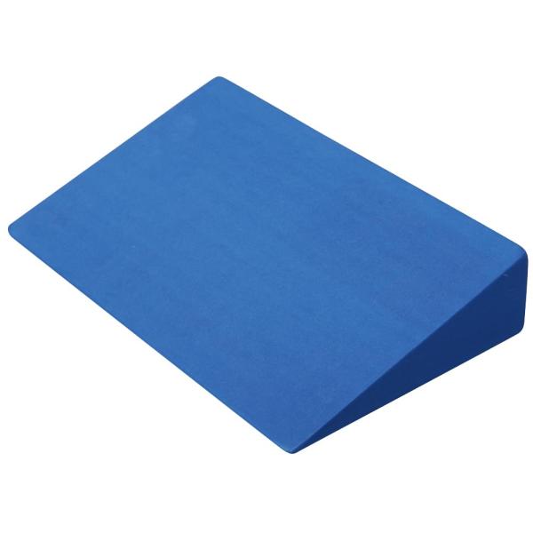 秦運動具工業 ヨガブロックウエッジ ダークブルー(1個) YK390 ・サイズ：約25.5×15×4.7cm・素材：EVA・重さ：約90g
