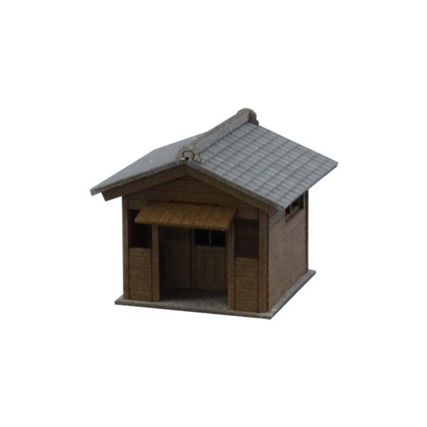 さんけい(Sankei) 1/150 ジオラマ オプションキット トイレB ペーパークラフト ・完成サイズ: W20×D20×H22mm・難易度: