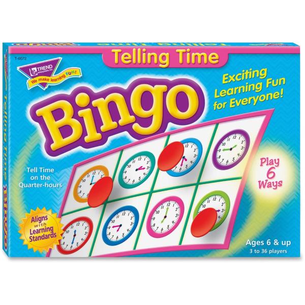 トレンド 英単語 ビンゴゲーム 時刻を言おう Trend Telling Time Bingo Game T-6072 ・6通りの遊び方・ビンゴカードサイズ : 約 16.5 cm x 約 23 cm・プレイ人数 : 3~36名・商品のパッ...