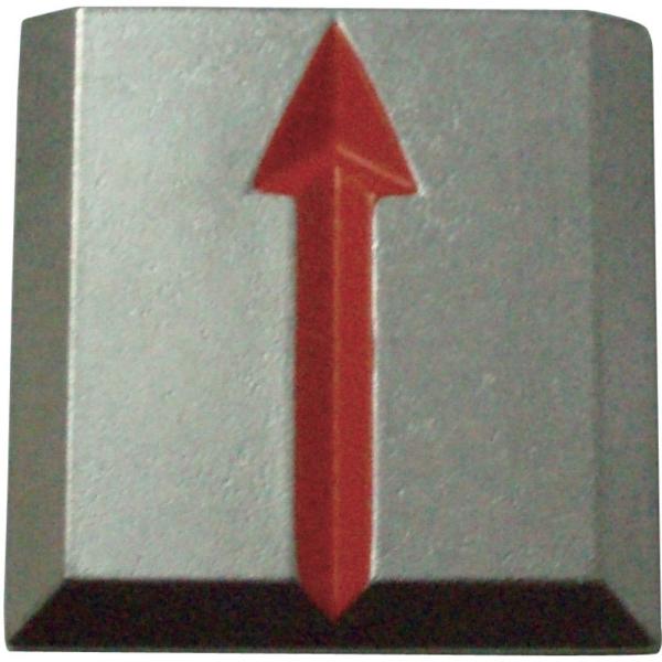 TRUSCO(トラスコ) クリアーライン 貼付式 5枚入 TCL-5 ・厚み(mm):5・横(mm):50・縦(mm):50・質量(g):120