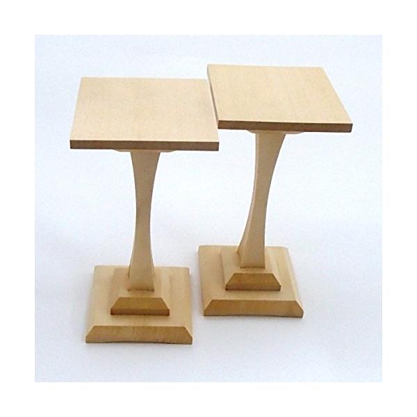 将棋 駒台 ヒバ ５寸足付将棋盤用 １本足 ・※ロットにより画像と異なる商品になることがございます。・お手持ちの将棋盤に合わせた駒台をお使い下さい。・天面のサイズは12cm角 高さ：23.2cm・約１cm位低いものを使用しますが、将棋盤より...
