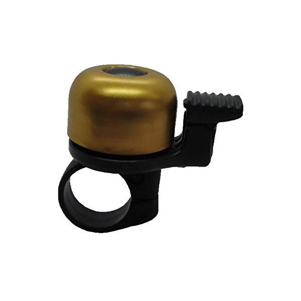東京ベル(TOKYO BELL) ベル TB-555 チビ丸PRO アルマイトゴールド TB-555 ・φ22.2・アルミニウム・単打式ベルのスタンダード。・樹脂バネを使用し、ハンマー部の耐久性を向上しました。