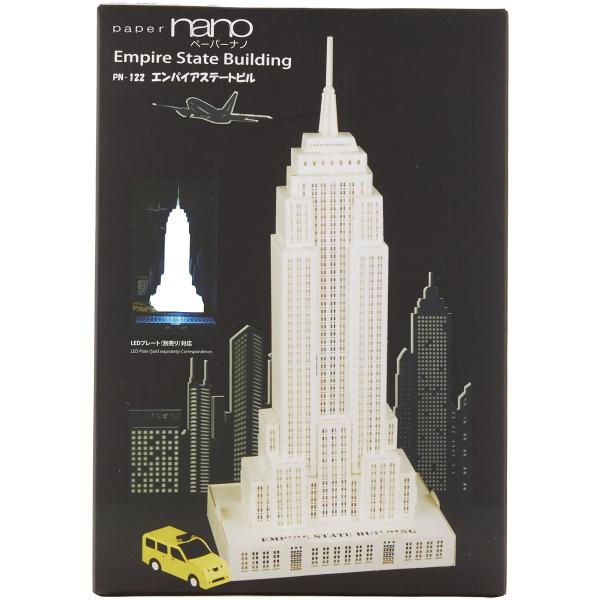 nanoblock ペーパーナノ エンパイアステートビル PN-122 ・パッケージ重量: 0.159 kg・対象年齢: キッド・対象性別: unisex・本体サイズ :90×145×60mm