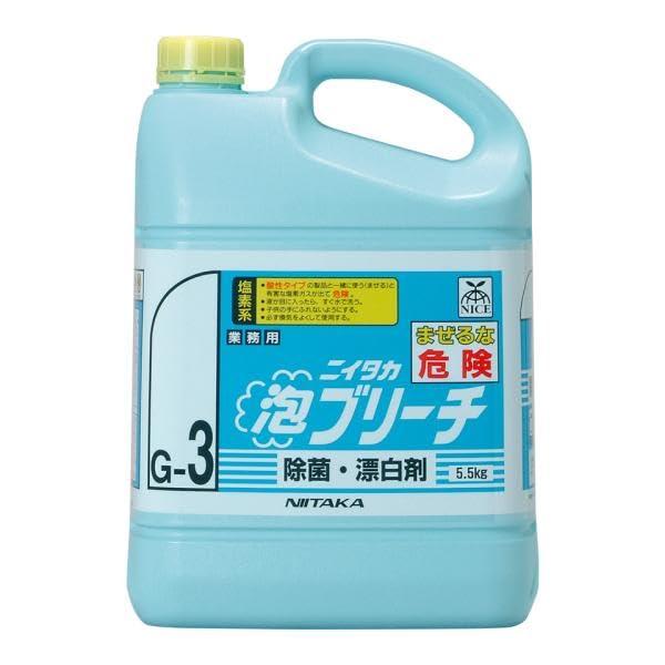 ニイタカ 泡ブリーチ 5.5ｋｇ×1本 ・内容量:16.5kg・商品サイズ (幅×奥行×高さ) :21×13×29
