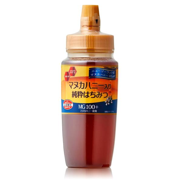 BeeWorks(ビーワークス) マヌカハニー入り純粋はちみつ (240g) ・マヌカハニーMGO100+とミャンマー産はちみつのブレンド