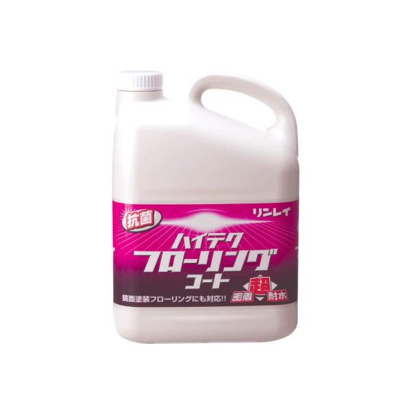 リンレイ ハイテクフローリングコート 4L ・【抗菌仕様】抗菌仕様で細菌やカビの繁殖を抑制します。・【耐すべり性】最適なステップ特性 住宅内歩行での最適なスリップ特性を発揮します・【高密着】高い密着性で剥がれを防ぐ フローリングの、どのよう...