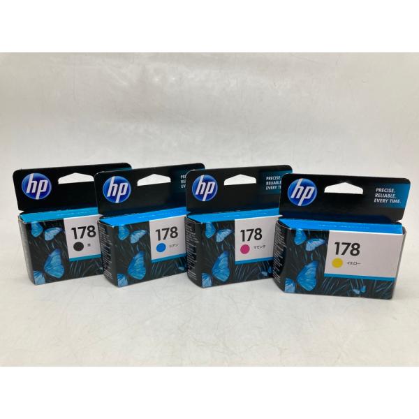 HP純正 インクジェットカートリッジ178 標準容量 各色（ブラック、シアン、マゼンタ、イエロー）▼対応機種HP DESKJET3070A、3520HP PHOTOSMART5510，5520，6510，6520B109a,B190a,B1...